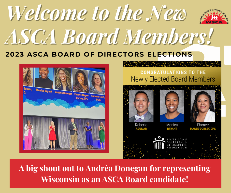 August 2023 - Wisconsin School Counselor Association